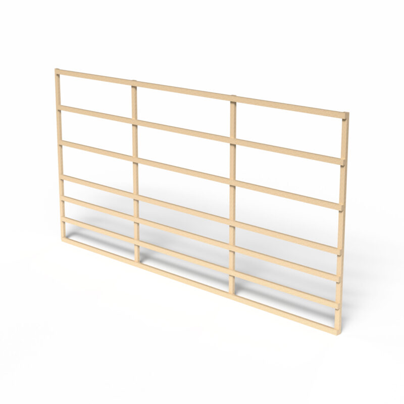 HG2 - Hordengatter 4x1,6m - Wildschutzzaun aus Holz - Forstschutzzaun ...